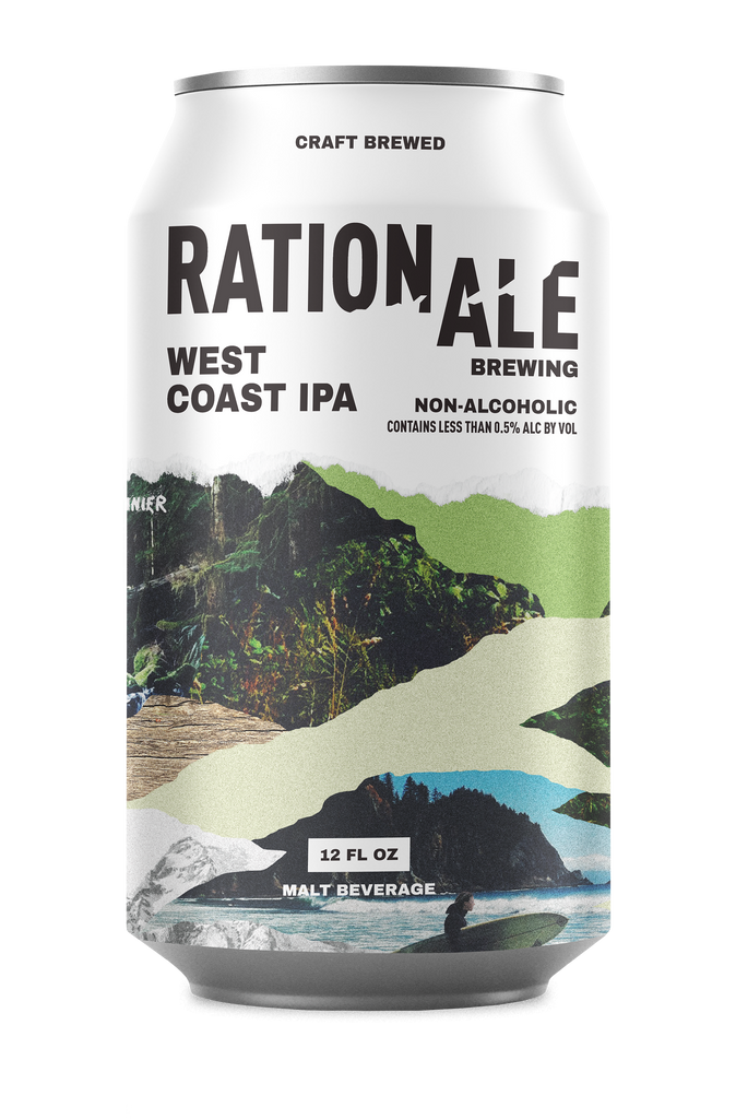West Coast IPA - Bold Non-Alcoholic Craft Beer - Distinctive Character ...